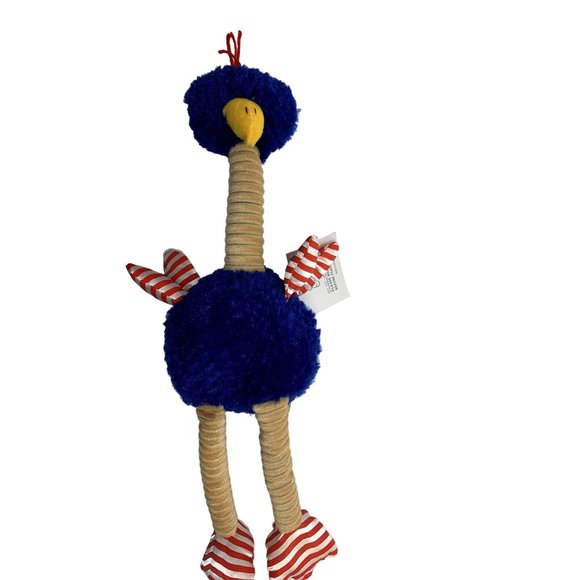 Good Stuff | Toys | New Good Stuff Ostrich Red White Blue Plush Stuffed ...